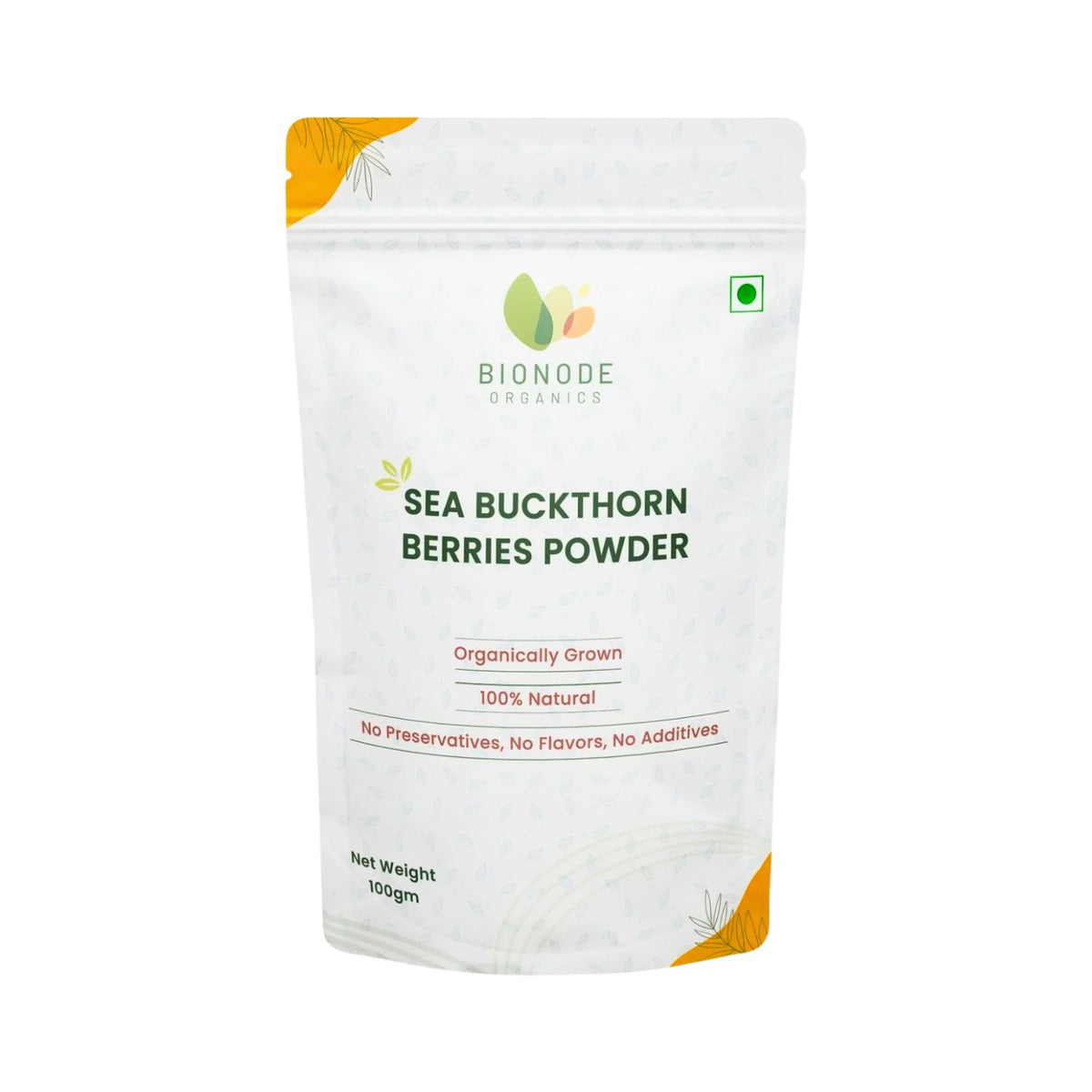 Sea Buckthorn Berries Powder, Organic, Vegan - by Bionode Organics – butnotmeat.com