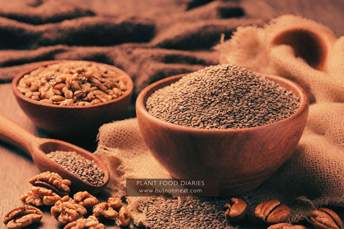 🌱 Plant Food Diaries - "Plant-Based Diets and Omega-3s 🌱 – butnotmeat.com