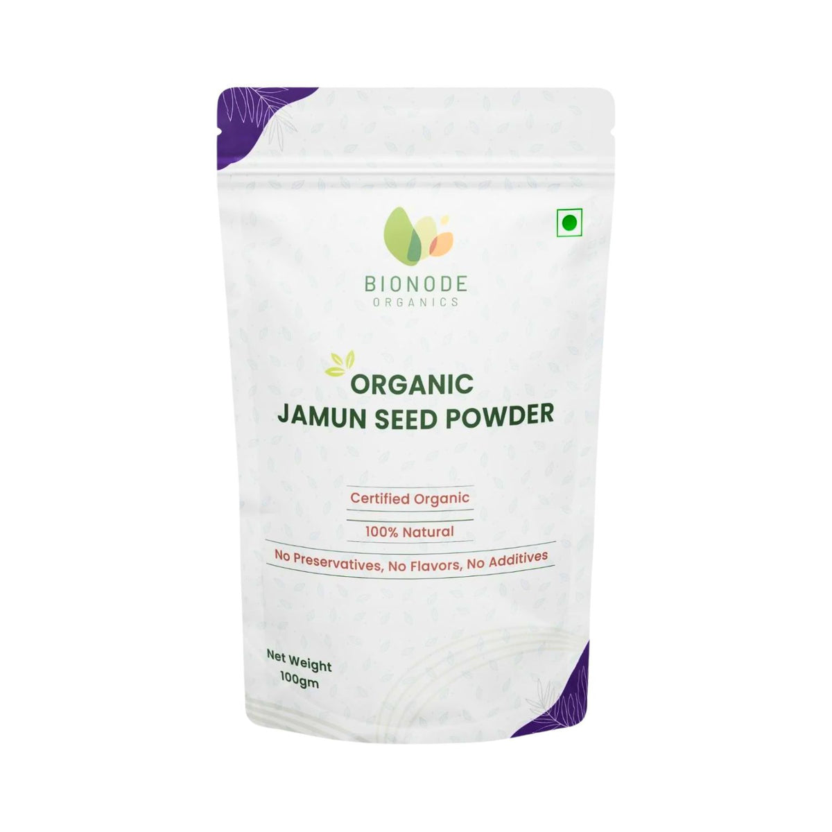 Jamun Seed Powder, Organic - by Bionode Organics – butnotmeat.com