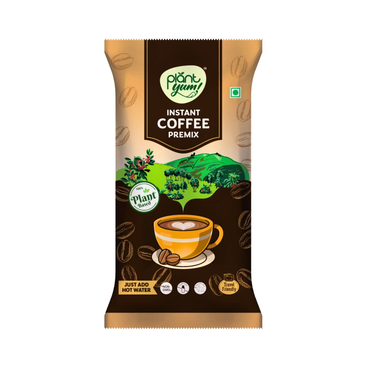 Instant Coffee Premix, Plant-Based, Vegan - by Plant Yum – butnotmeat.com