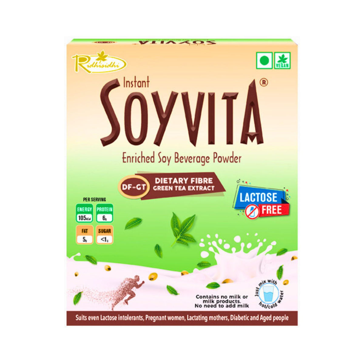 Enriched Soy Beverage Powder, Green Tea Extract - by Soyvita ...